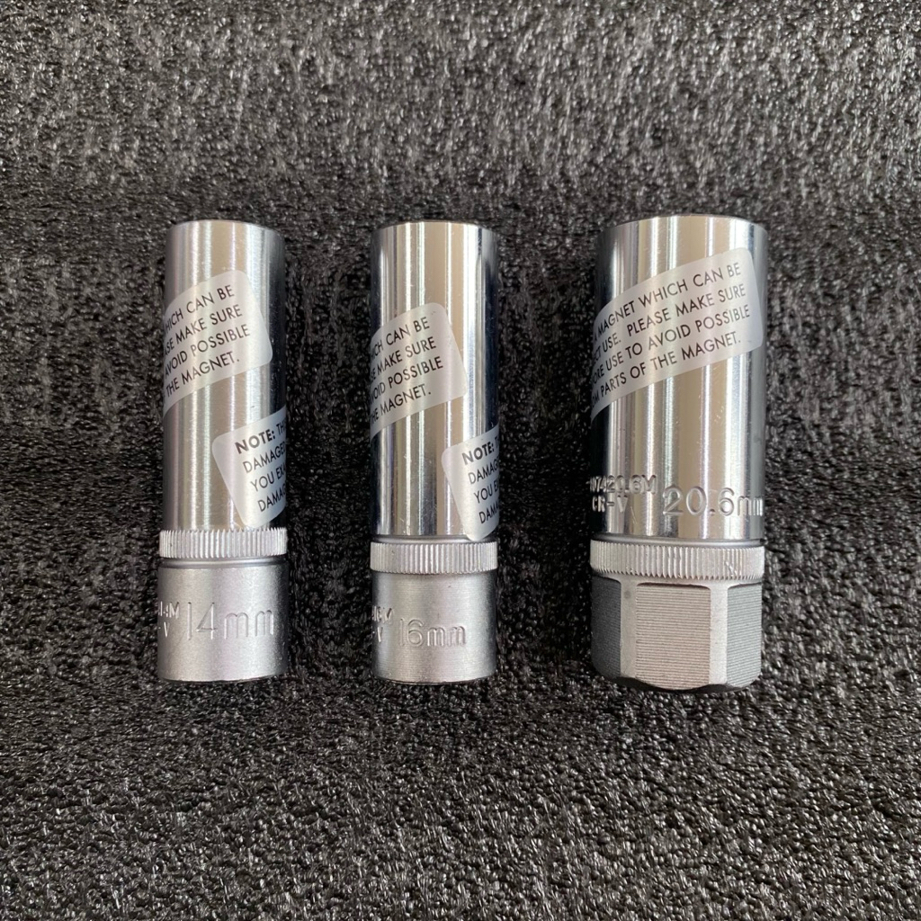 1/2" Taiwan Spark Plug Socket ( 12-Point ) Spark Plug Tool Magnetic ...