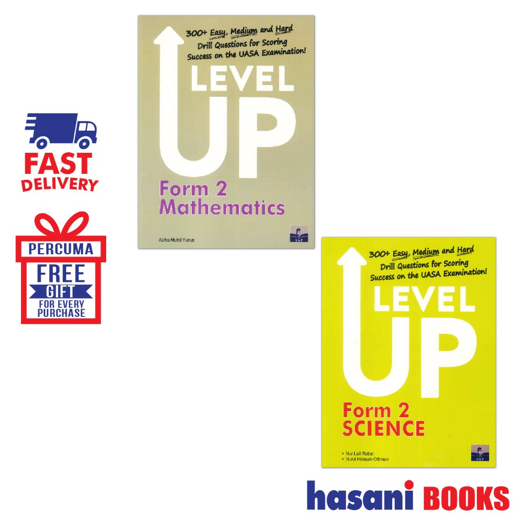 Hasani SAP Buku Latihan Level Up Form 2 | Shopee Malaysia
