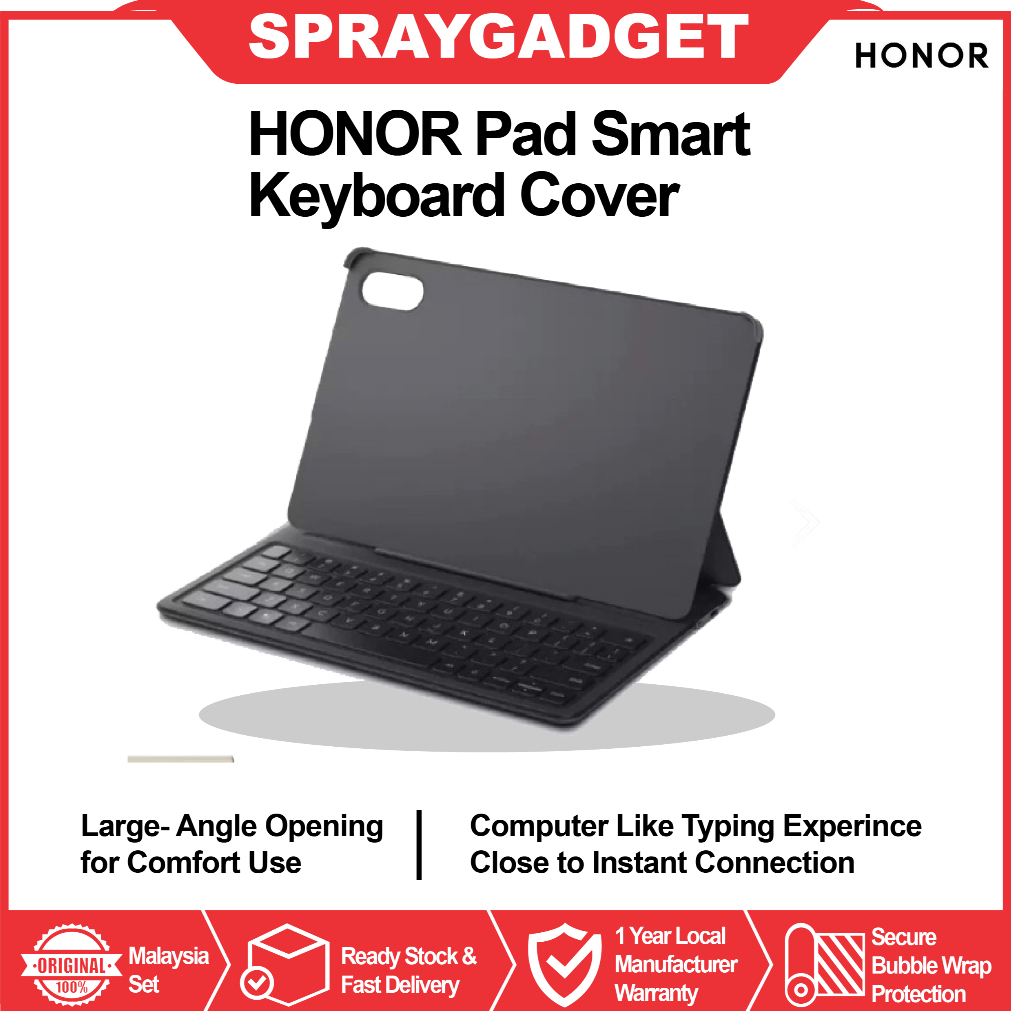 [Original] HONOR Pad 9 Smart Bluetooth Keyboard Cover + HONOR CHOICE ...