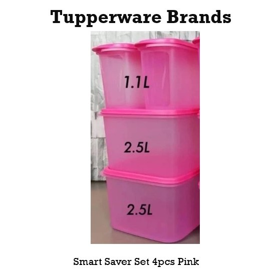 Tupperware Smart Saver Set | Shopee Malaysia