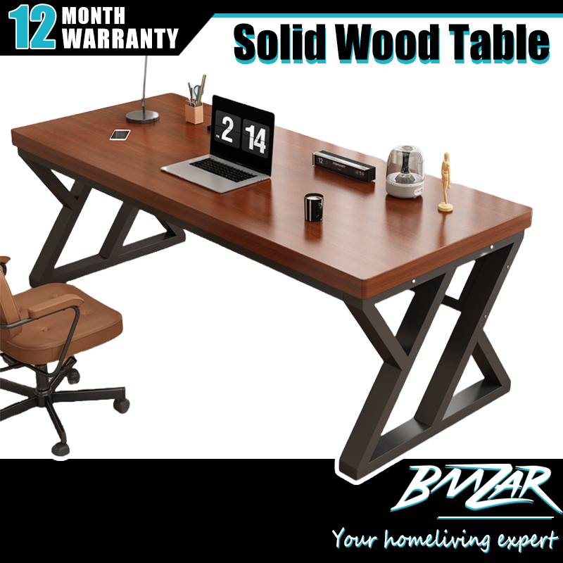 𝐁𝐌𝐙𝐀𝐑 𝙄𝙣 𝙎𝙩𝙤𝙘𝙠 Meja belajar Computer Study Table With Drawer Bookshelf ...