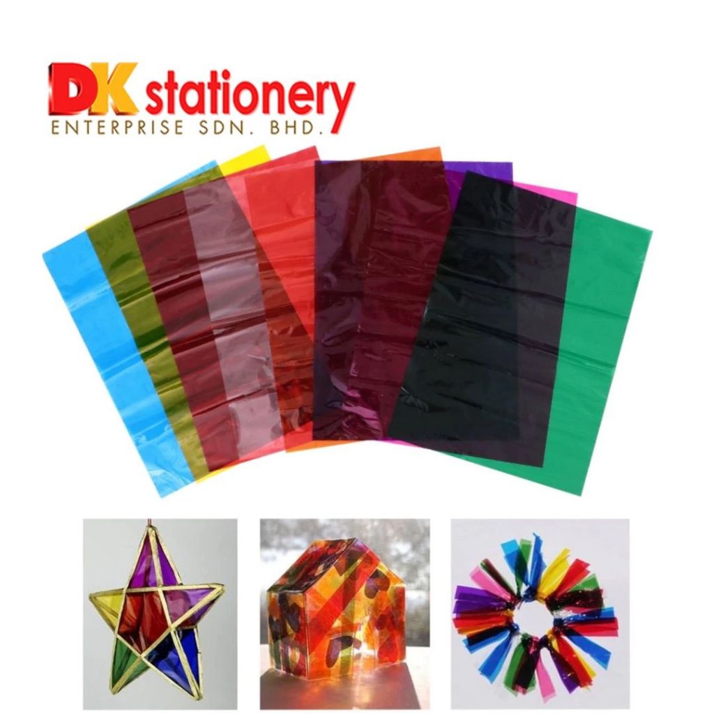 Glass Paper (36" x 40") Cellophane Paper Lantern Crafts Hamper ...