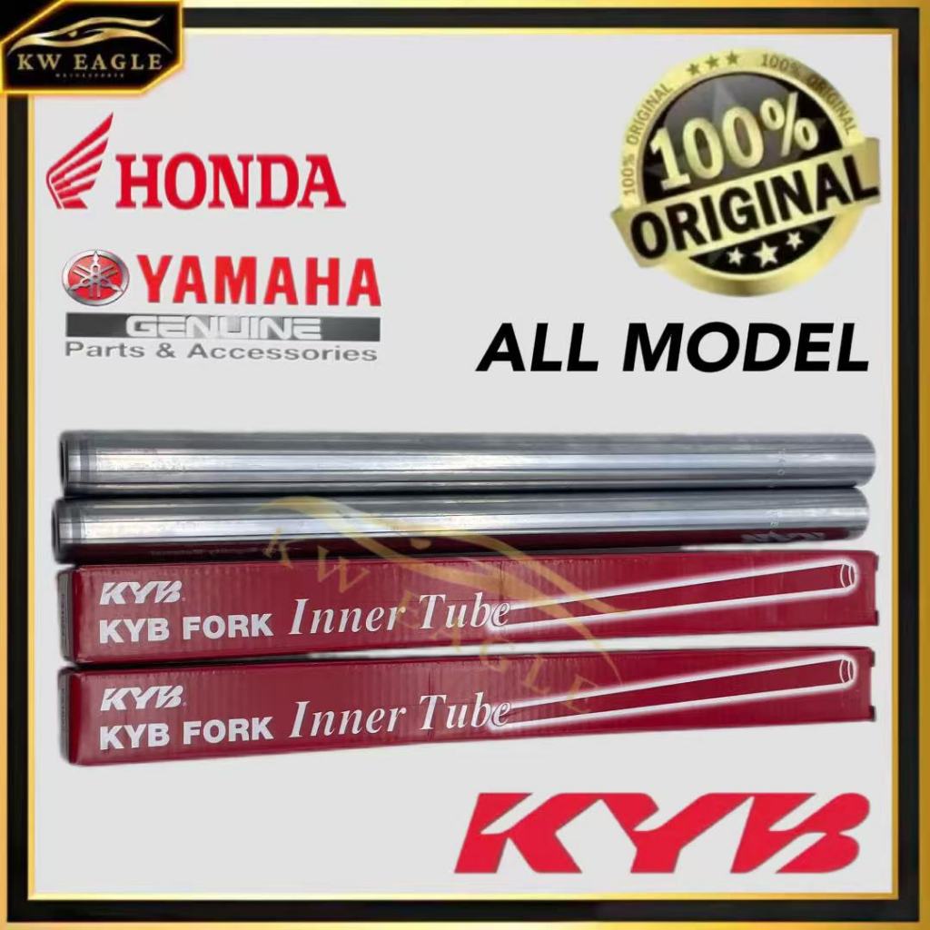 100% KYB FRONT FORK INNER TUBE SRL115 MR2 NOUVO S SS2 RXZ LC135 Y125Z ...