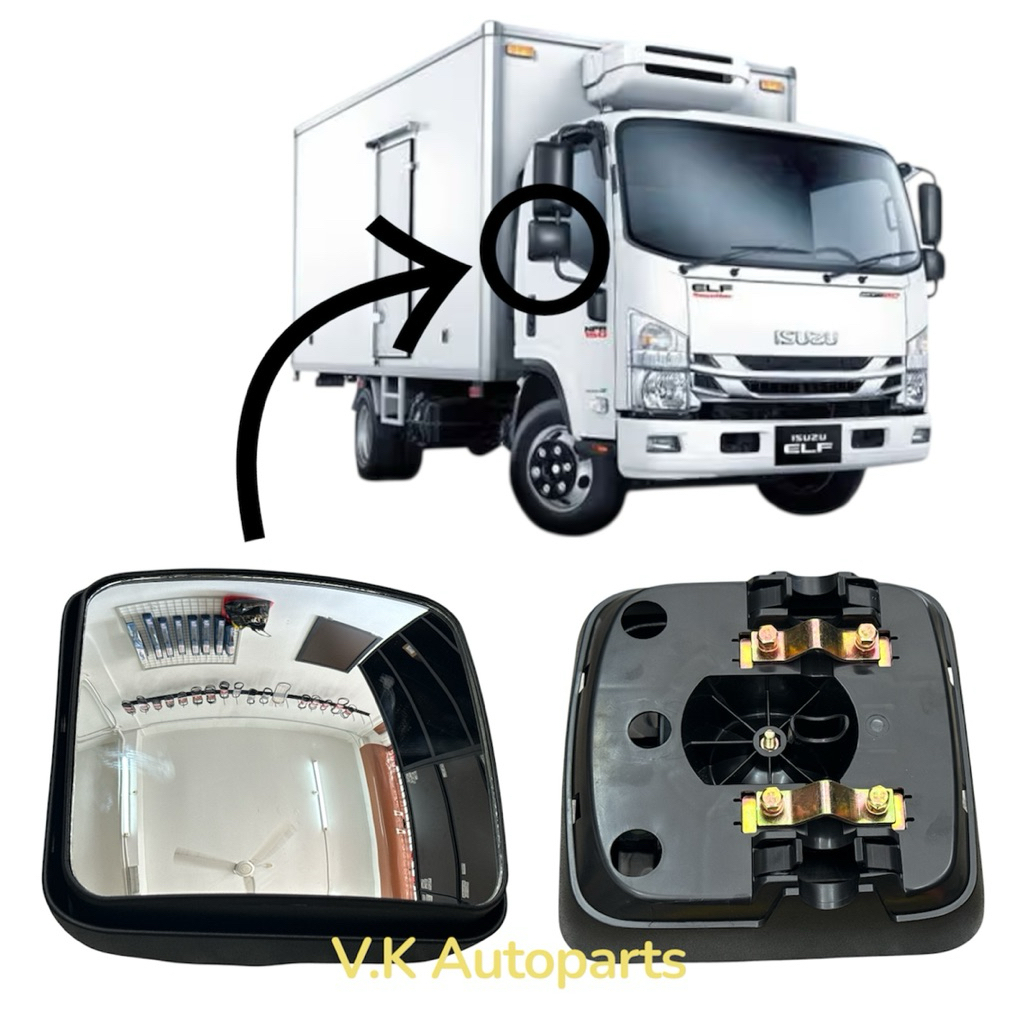 ISUZU NPR PRO NLR HINO GH8J SIDE MIRROR CERMIN SISI (SL667/SL-667)LORRY ...