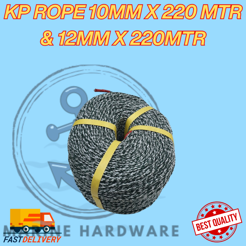 KP ROPE 10MM X 220 MTR & 12MM X 220MTR | Shopee Malaysia