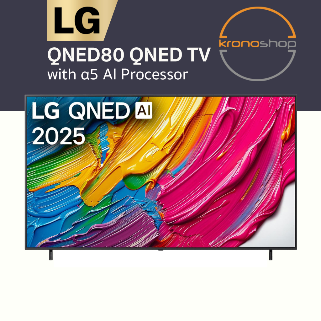LG QNED80 4K UHD Smart TV | 55” 65” 75” 86” | a7 AI Processor Gen8 ...