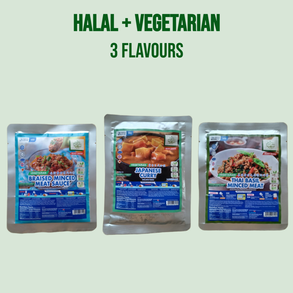 Ready To Eat Halal Vegetarian Meal (Roots Palate Instant Food ...