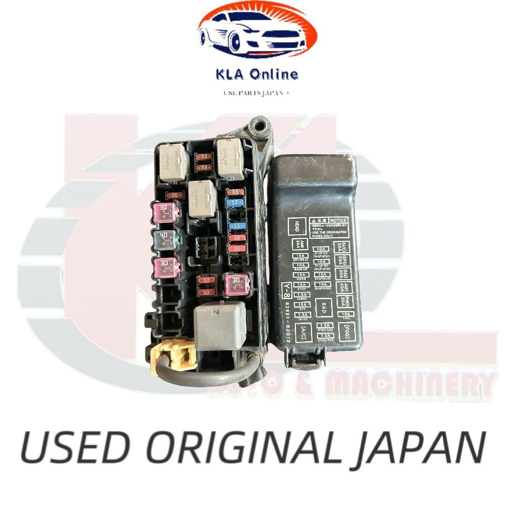 552.AVY VIVA L250S ENGINE ENJIN FUSE BOX RELAY BOX(USED ORIGINAL JAPAN ...