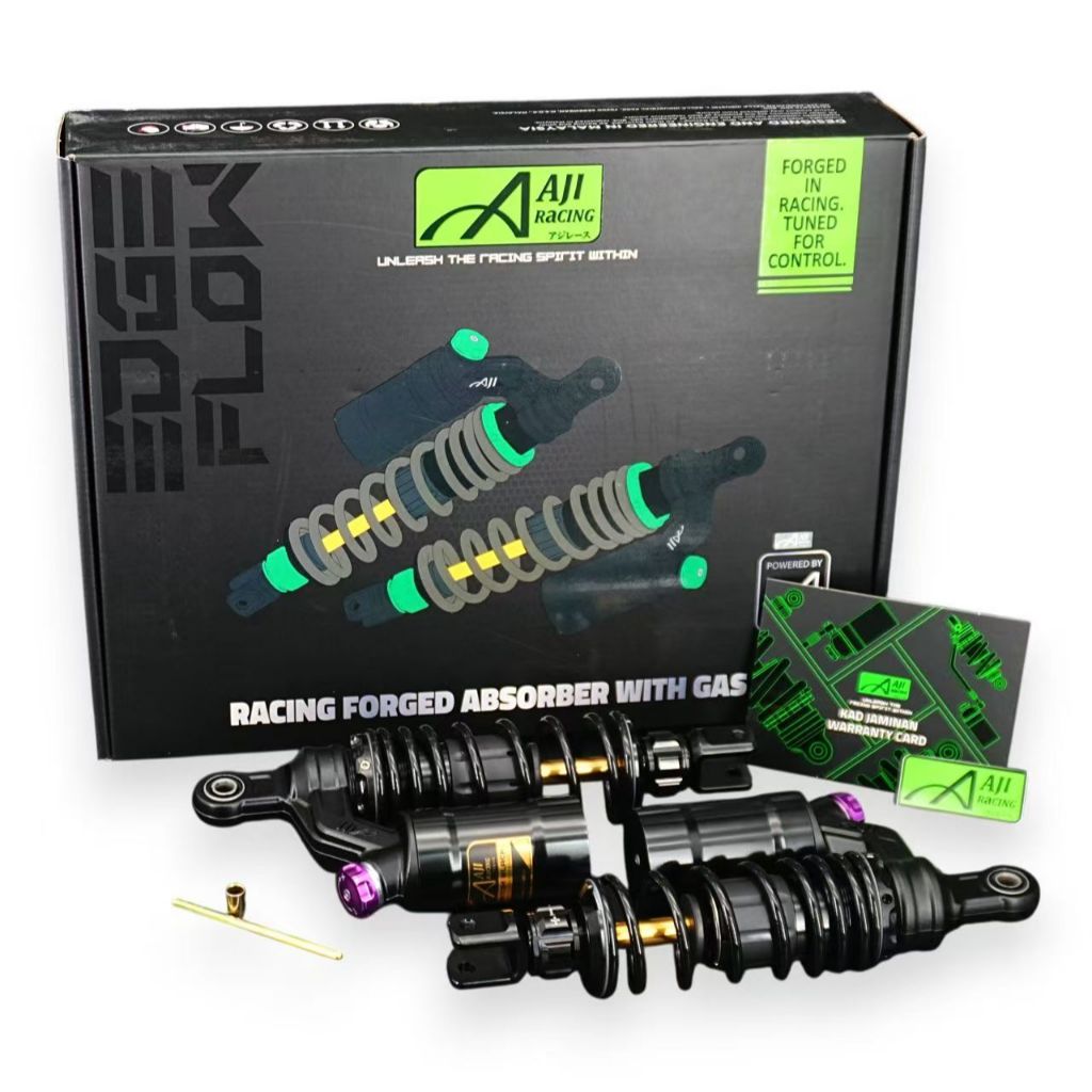 NVX155 V1 & V2 NVX 155 NMAX AJI RACING FORGED ADJUSTABLE ABSORBER ...