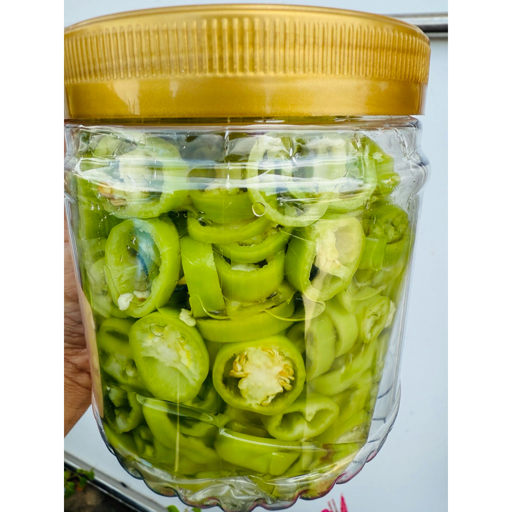 500G LADA JERUK KRUK KRAK/CILI JERUK/ CILI HIJAU /LADA JERUK KELANTAN ...