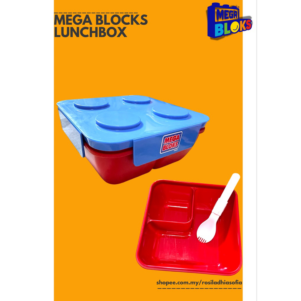 MEGA BLOCK LUNCH BOX | Shopee Malaysia