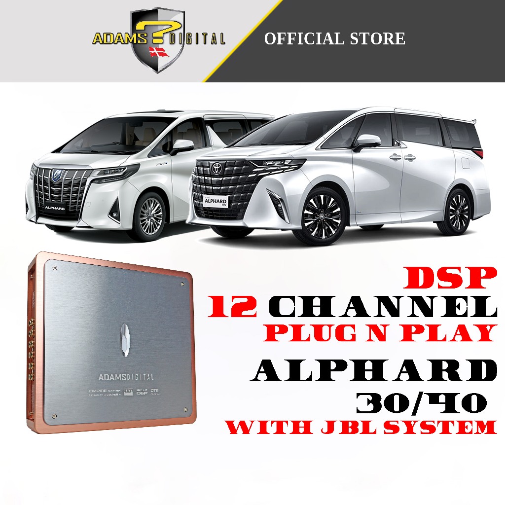 Adams Digital DSP Alphard 30, 40 Plug and Play 12 Channel Built In ...