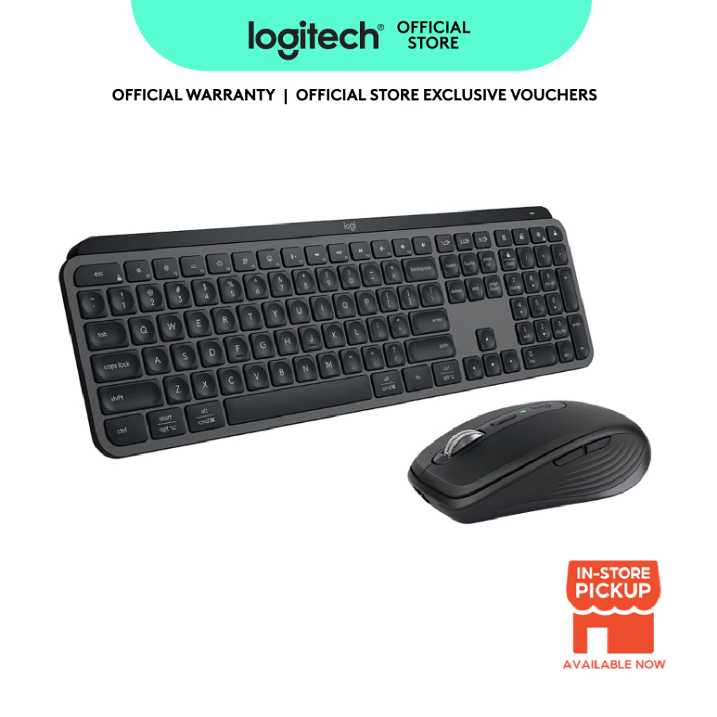 [Combo Set] Logitech MX Keys S Wireless Keyboard + MX Anywhere 3S ...