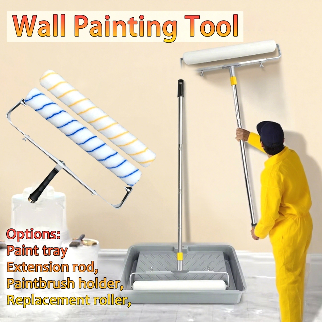 Household 18 Inch Roller Paint Brushes For Walls With Frame Paint ...