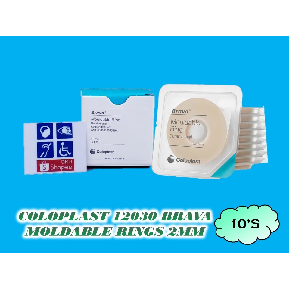 COLOPLAST 12030 BRAVA MOLDABLE RINGS 2MM 10'S | Shopee Malaysia