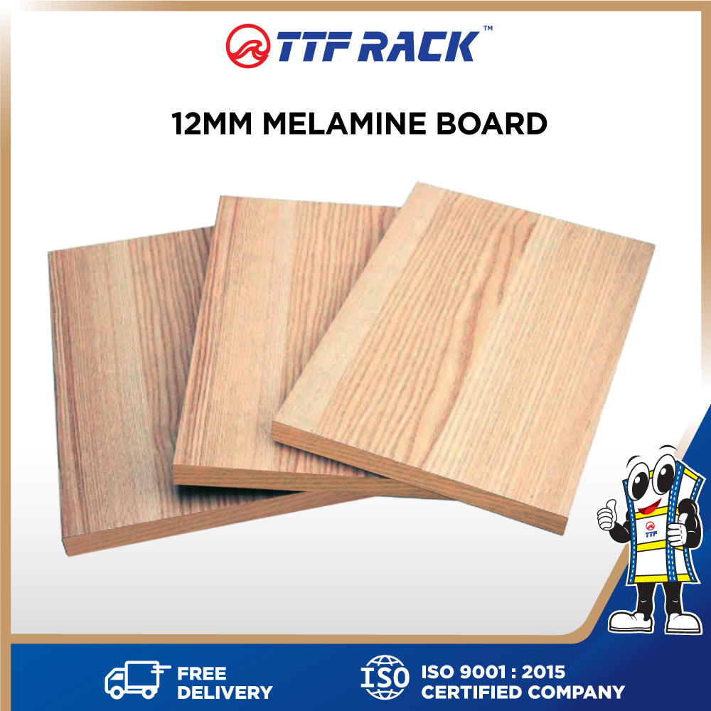 TTF Rack™ (Melamine Board) 12mm D:31-122cm L: 91-244cm Thickness ...