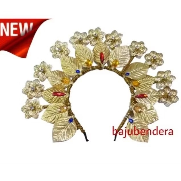 AKSESORI SANGGUL LINTANG WALINONG SARI / CEKAK / HEADBAND / MERDEKA ...