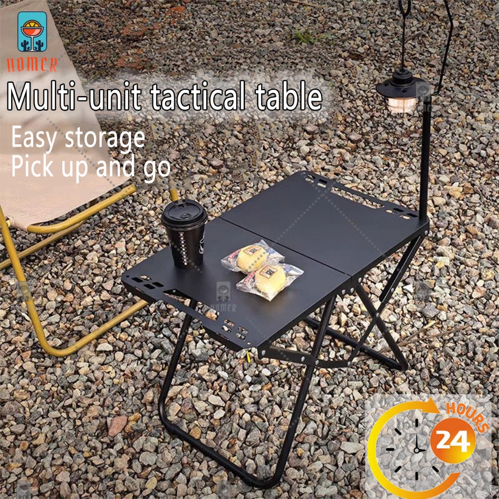 Folding tactical table Outdoor table Foldable Meja camping Table quick ...