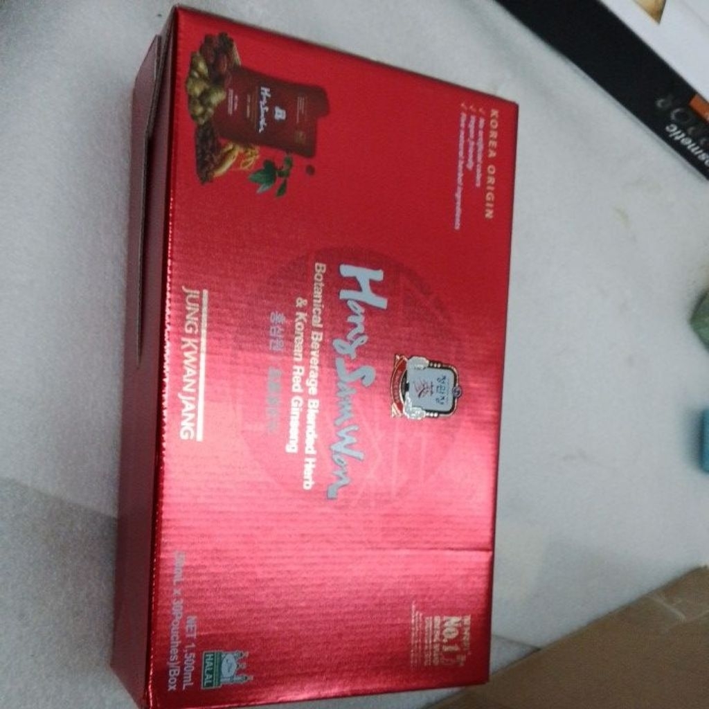 JUNG KWAN JANG KOREA RED GINSENG HONG SAM WON HALAL 500 ML ×3 1500ML ...