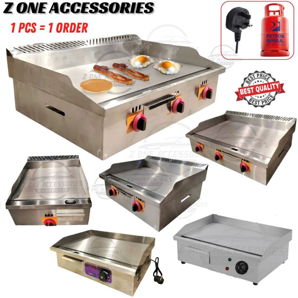 Commercial Gas & Electric Griddle / Burger Pan / Kitchen Equipment ...