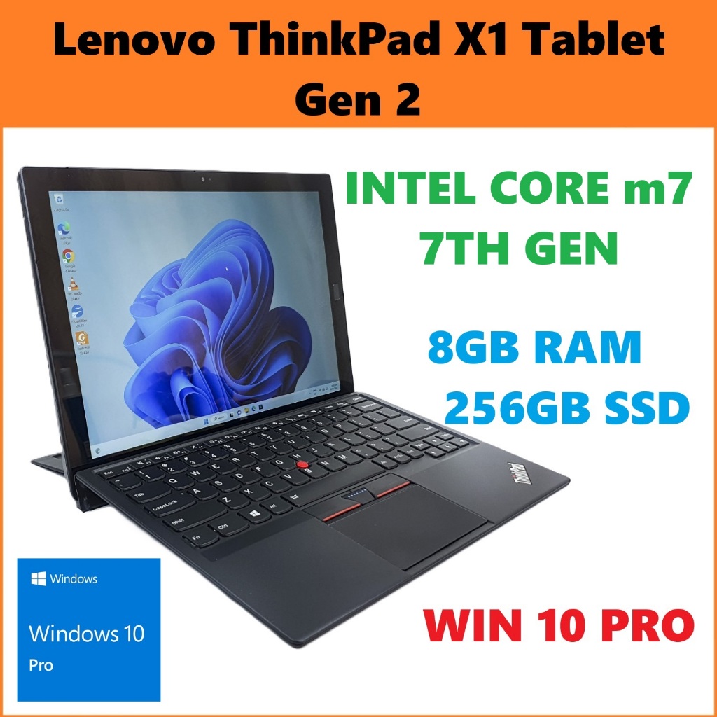 Lenovo ThinkPad X1 Tablet Gen 2 WITH INTEL CORE m7 7TH GEN/8GB RAM ...