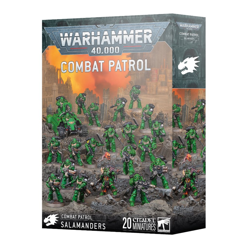 Games Workshop Warhammer 40,000 Salamander Space Marine Combat Patrol ...