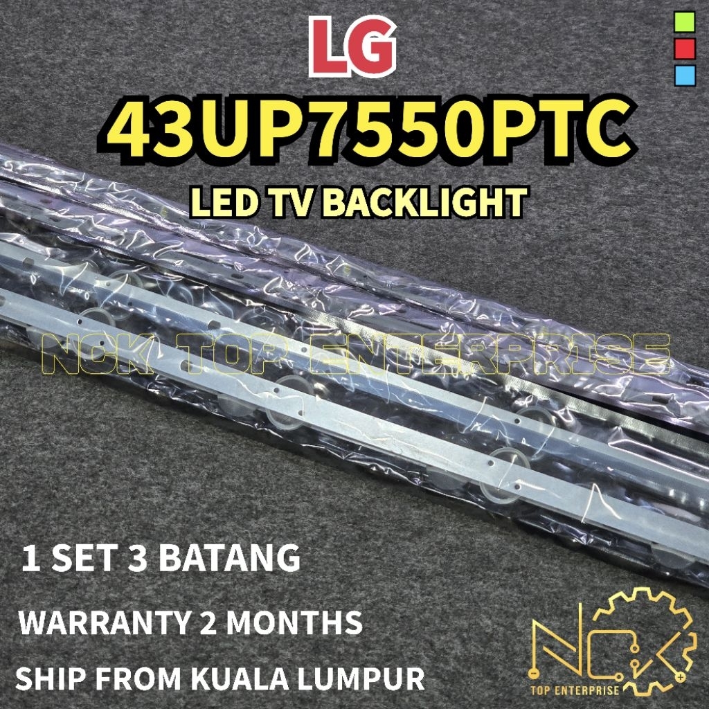 LG 43UP7550PTC TV LED BACKLIGHT BARU READY STOCK 43UP7550 | Shopee Malaysia