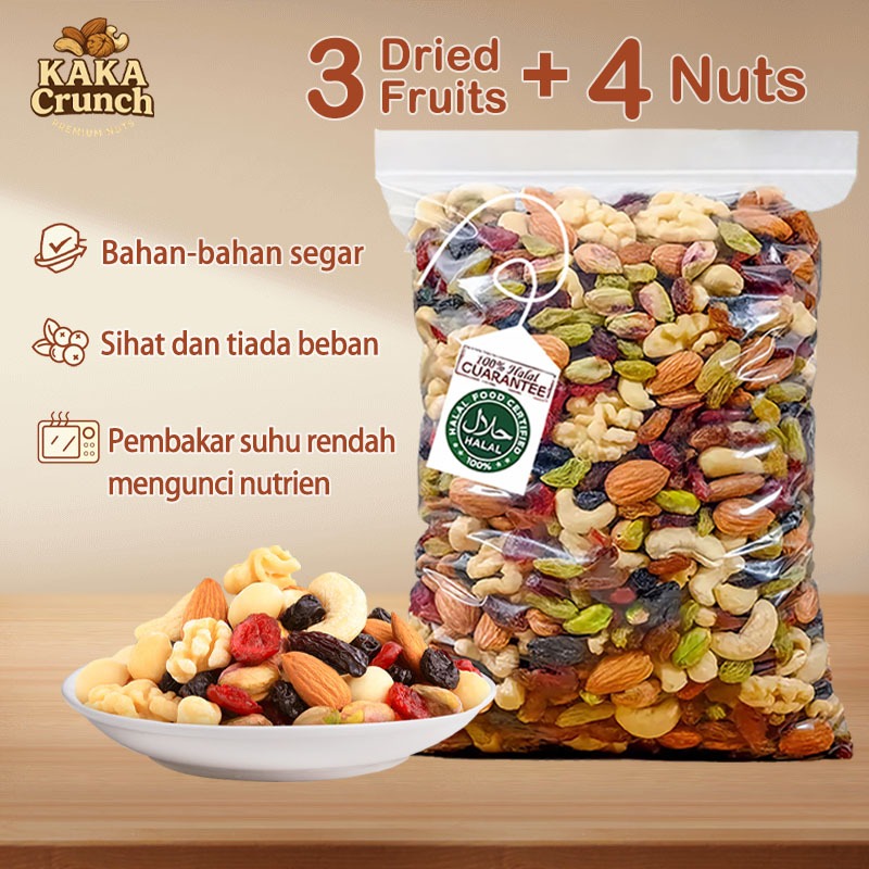 Roasted Mix nuts halal Healthy High quality Dried Fruits Snack Ready to ...