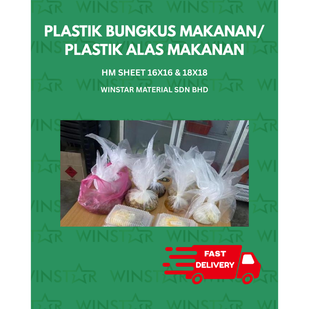 Plastik alas makanan, plastik alas pinggan | Plastik bungkus makanan ...