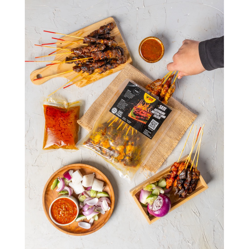 Sate Daging Tenderloin(Frozen)|50 Cucuk | Vacuum Packed | Shopee Malaysia