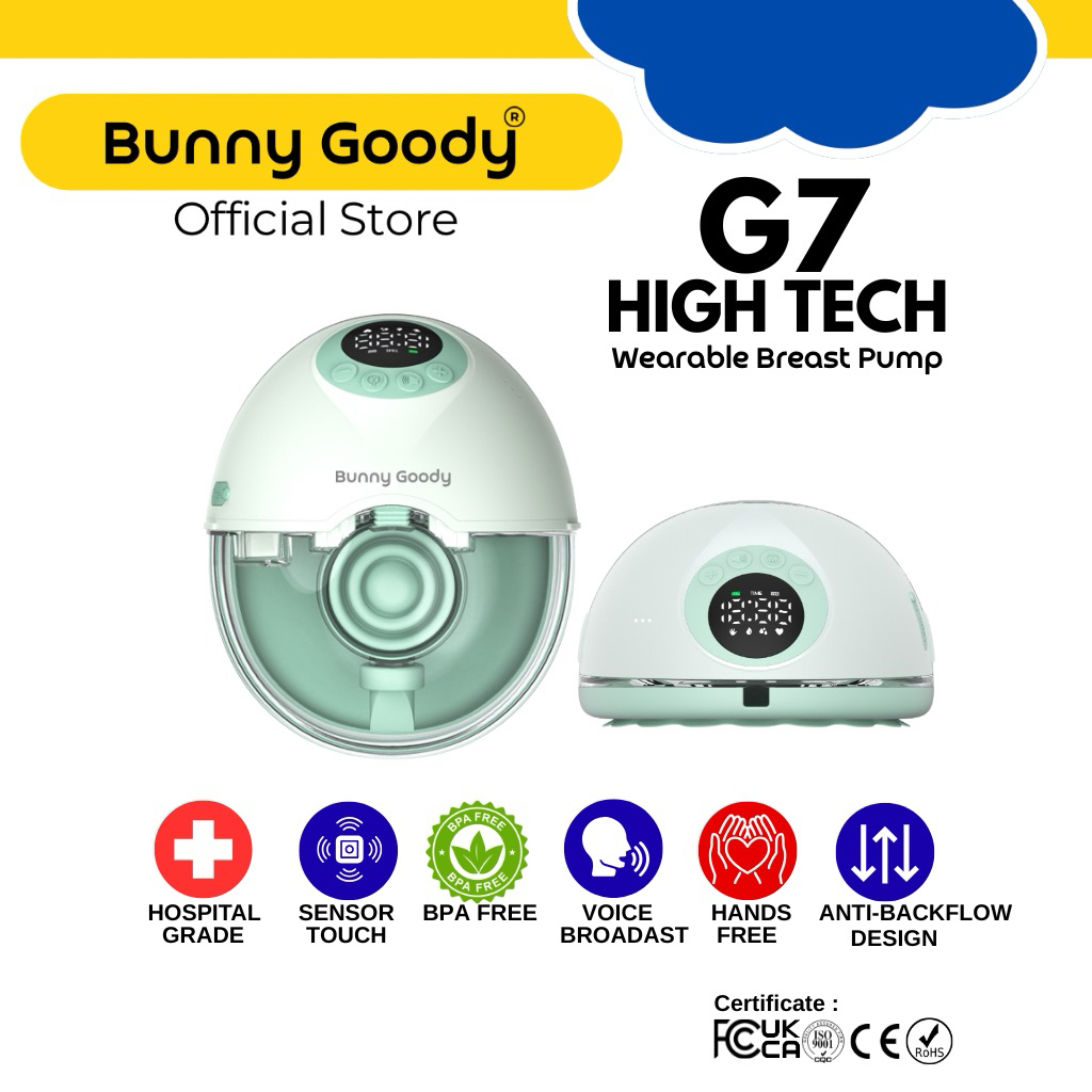 Bunny Goody 𝗛𝗶𝗴𝗵 𝗧𝗲𝗰𝗵 𝗪𝗲𝗮𝗿𝗮𝗯𝗹𝗲 𝗕𝗿𝗲𝗮𝘀𝘁 𝗣𝘂𝗺𝗽 G7 Hands Free Electric ...