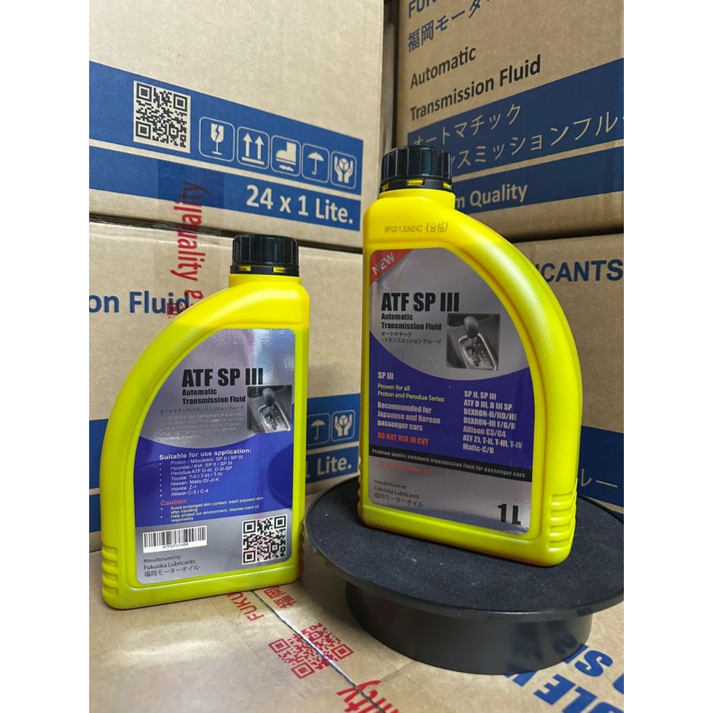 [ LIMITED EDITION | SET PACKAGE ] FUKUOKA ATF SP3 (1L) AutoGear Oil ...