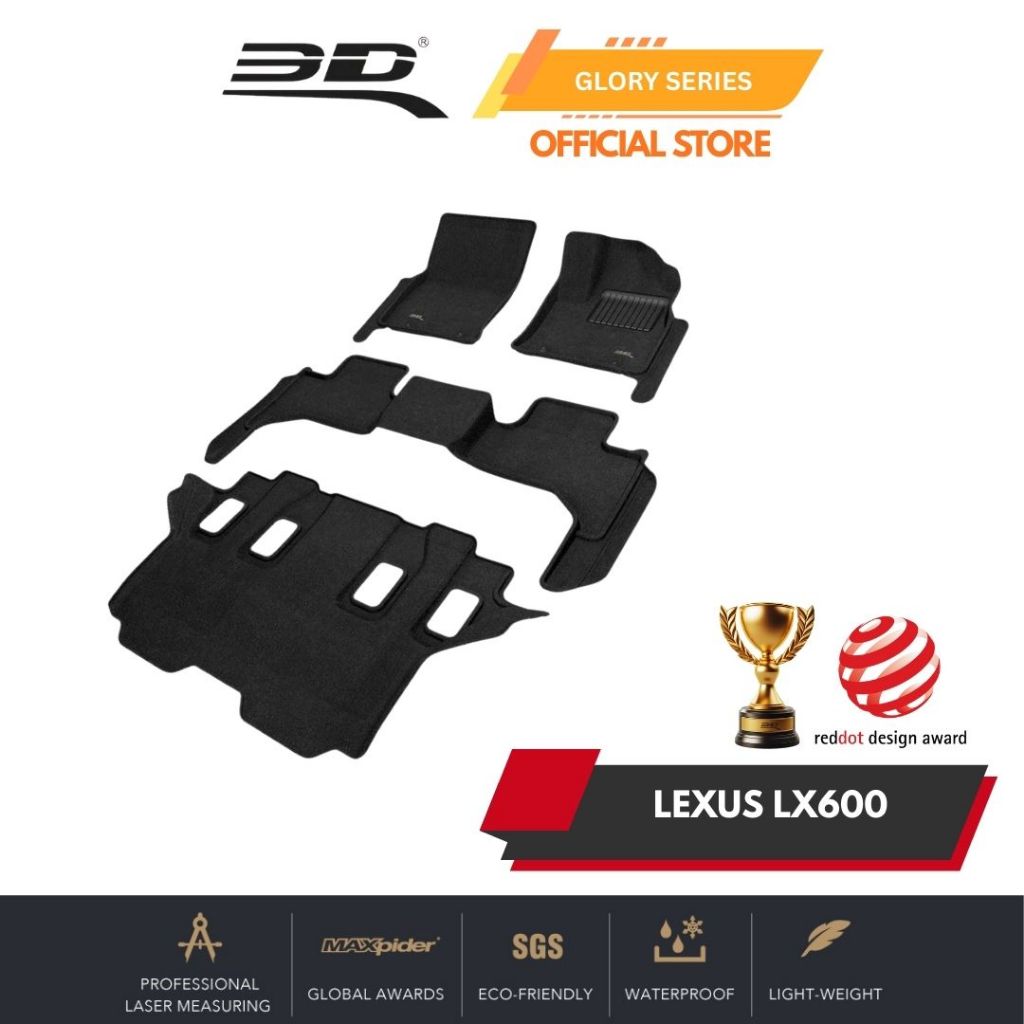 3D GLORY Car Mat Lexus LX600 (2022 - Present) | Shopee Malaysia