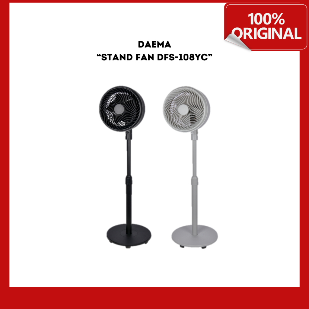 DAEMA 8 INCH STAND FAN DFS-108YC | Shopee Malaysia