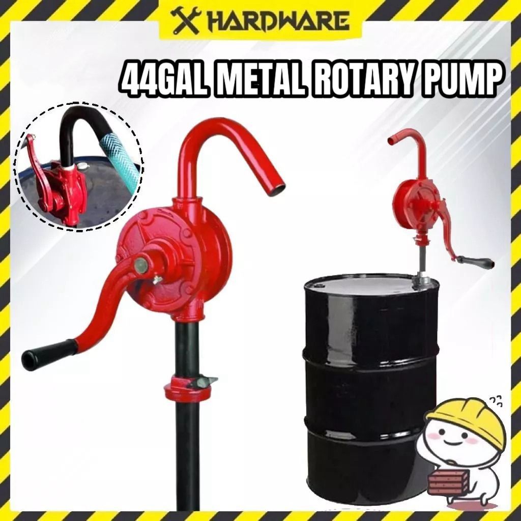44gal Metal Rotary Pump/Manual Hand Oil Pump/Drum Pump/Rotary Oil ...
