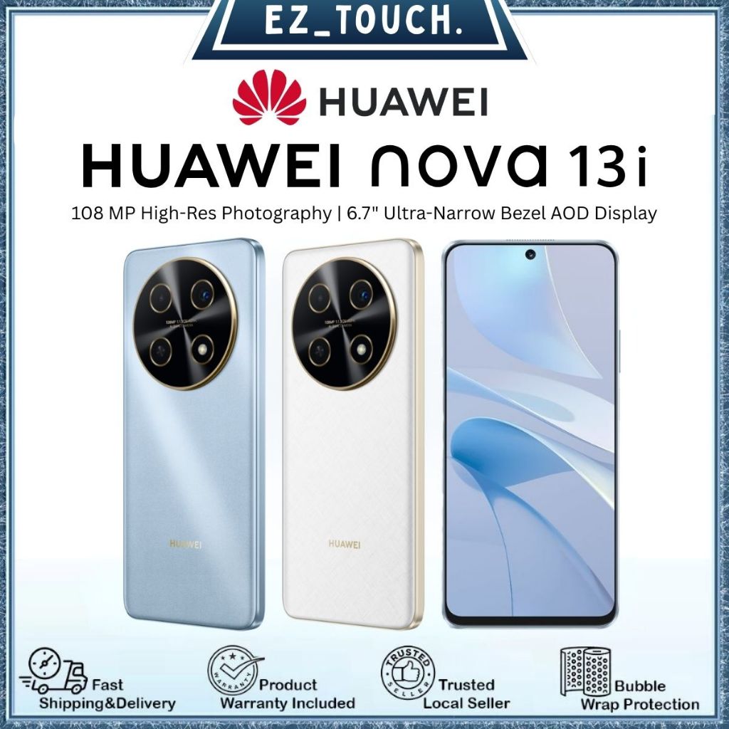 HUAWEI nova 13i | 108 MP | 6.7” Ultra-Narrow Bezel AOD Display ...