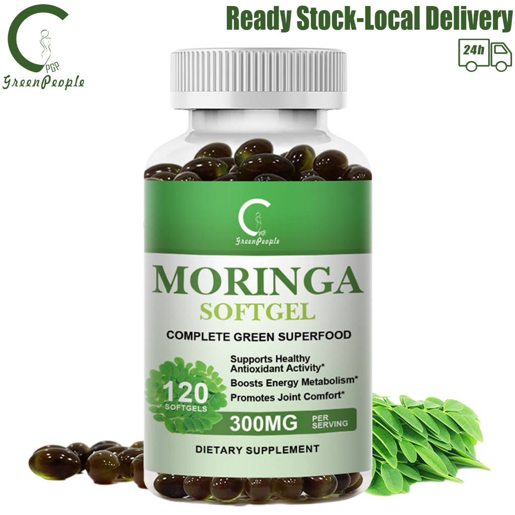 GPGP Moringa Capsule 300MG Moringa Boosts Immunity, Energy Levels ...