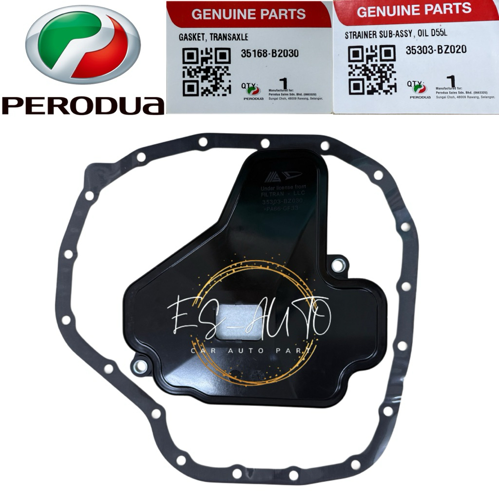 Original Ativa Auto Transmission Filter & Gasket Myvi 2021, Axia 2023 ...