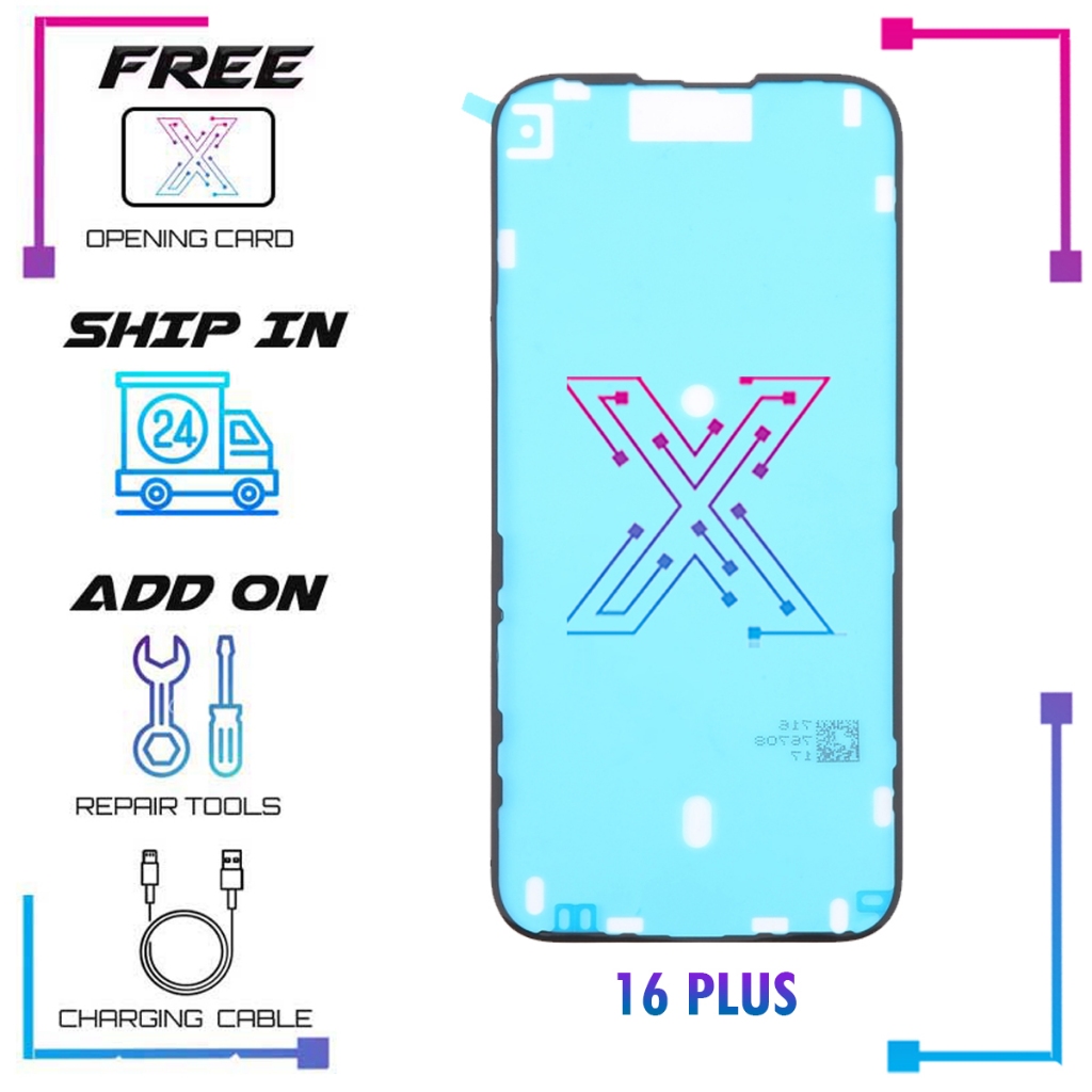 For Adhesive Display Sticker For IP 6S 6SP 7 7Plus 8 8Plus X Xs Xr Xs ...