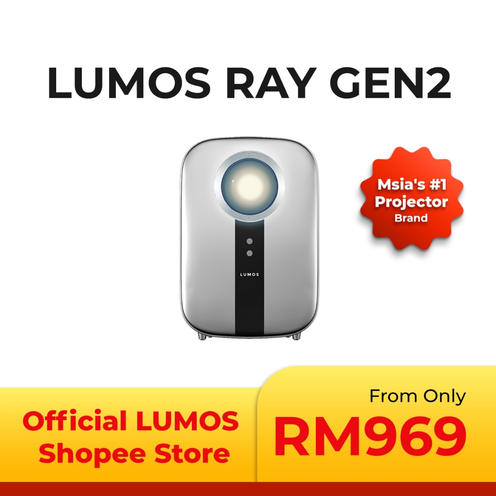 LUMOS RAY GEN2 Home Cinema Projector | Shopee Malaysia