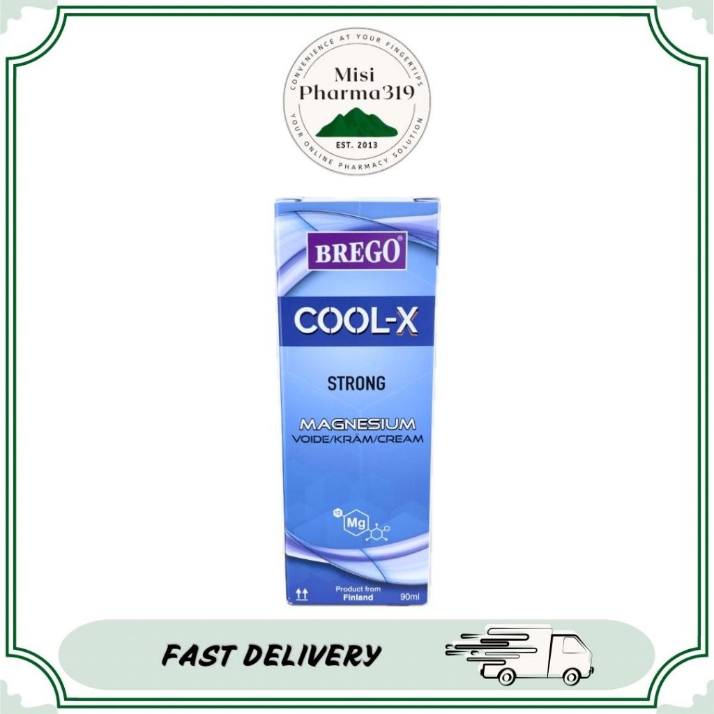 BREGO COOL-X STRONG MAGNESIUM CREAM 90ML | Shopee Malaysia