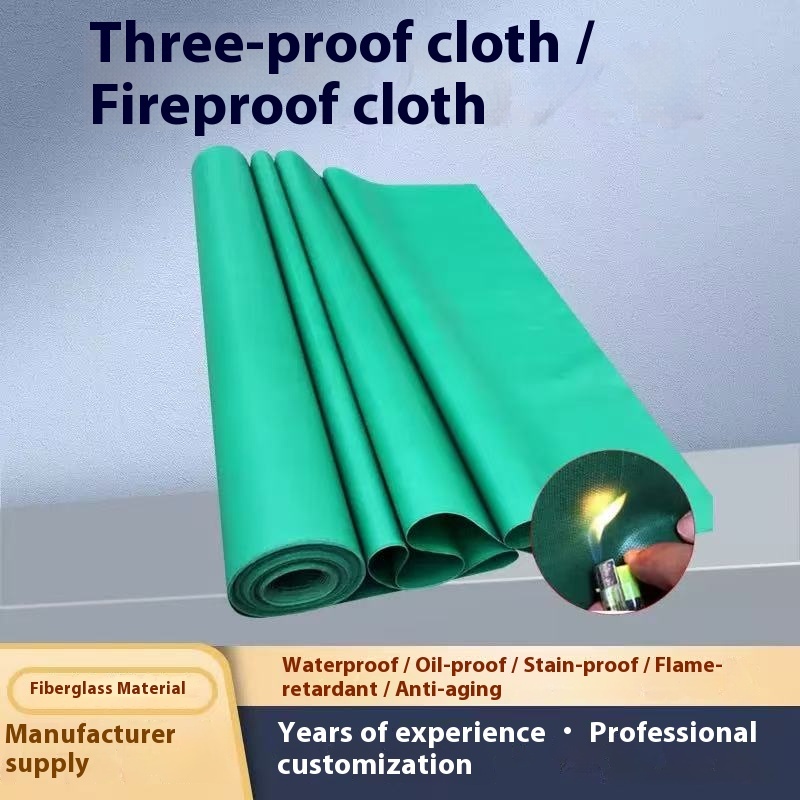 1 roll 50m Fire Blanket Fiberglass Safety Blanket Emergency Fire ...