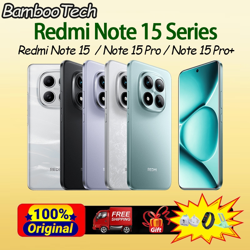 Xiaomi Redmi Note 15 Pro+ Redmi Note 15 Pro Plus Snapdragon 7s Gen 4 ...