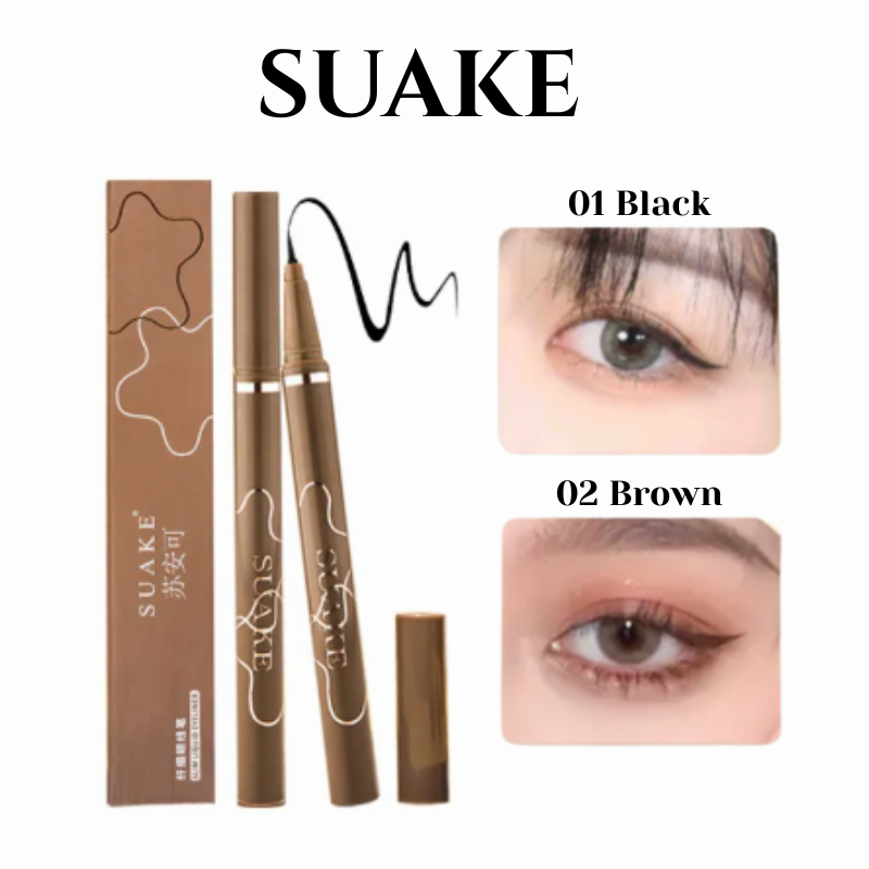 Suake Super Slim Makeup Eyeliner Easy To Draw Eyeliner | Shopee Malaysia