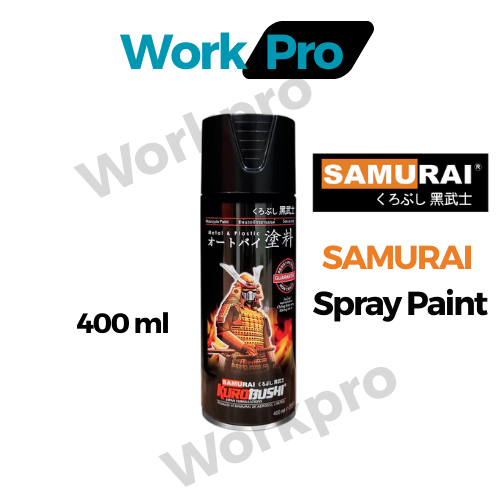 Samurai Spray Paint / 400ml Spray Paint / Standard Color / Cat Sembur ...