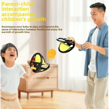 Children's Hand Grasping Throwing Receiving Double Parent Child ...