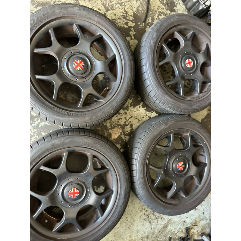 mini cooper r53 16 inch sport rim wheel myvi alza ativa | Shopee Malaysia