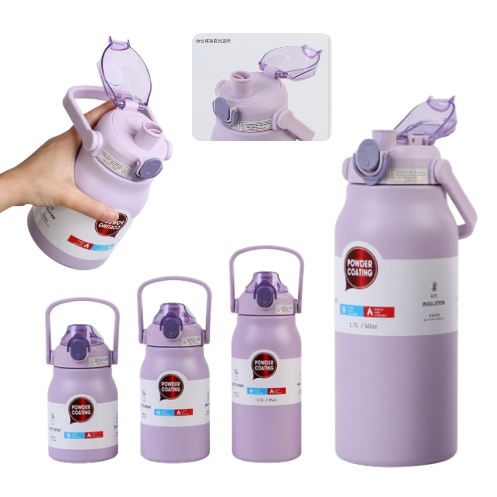 NEW SUS 316 Stainless Steel Bottle Thermos Vacuum Flask Big Tumbler ...