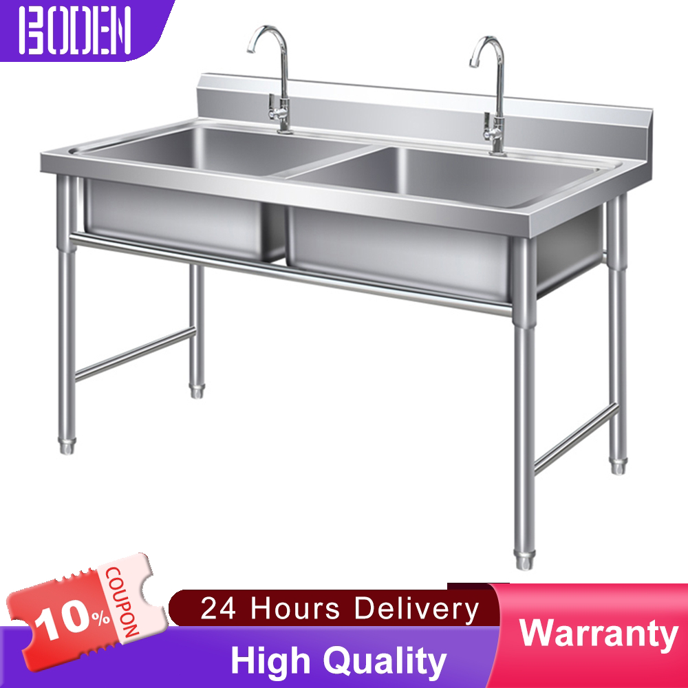 Stainless Steel Kitchen Sink Single Bowl Sink Handmade Kitchen Sink ...