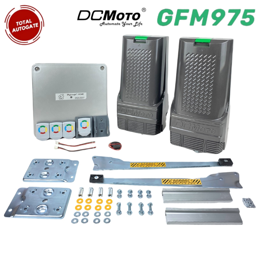 DCMOTO Auto Gate GFM 975 Heavy Duty Swing & Folding Hybrid DC MOTO ...